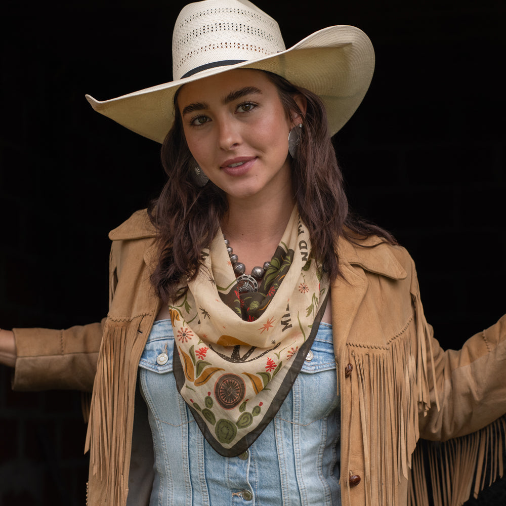 Miles and Miles - Bandana – Fringe Scarves