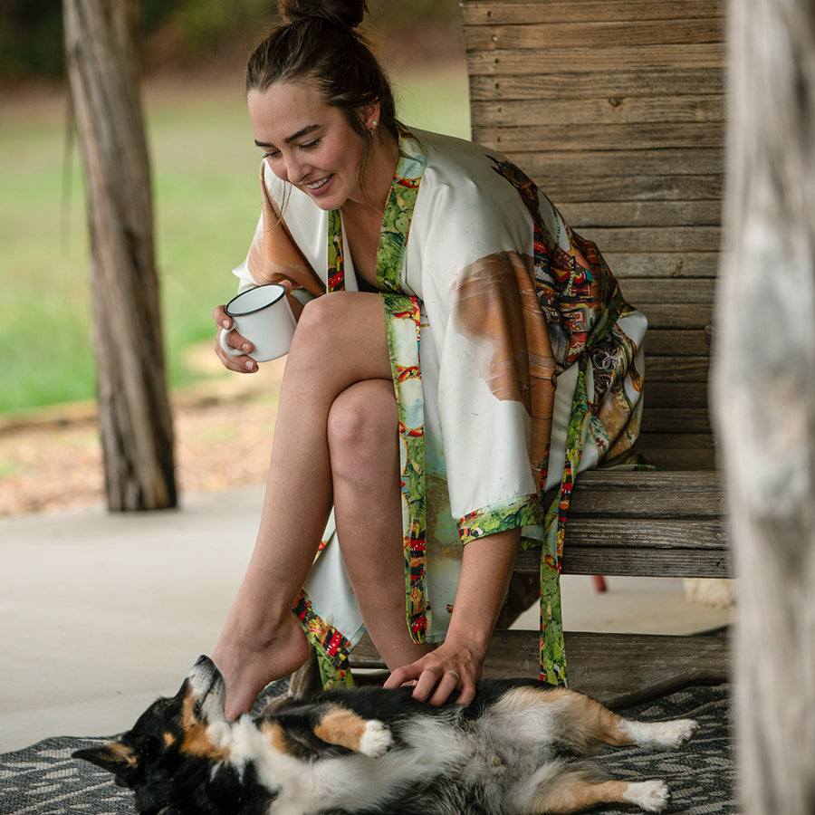 Kimono Robe - Haute Horse – Fringe Scarves