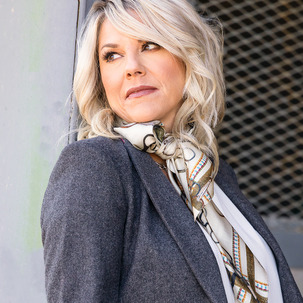 Bits - Bone – Fringe Scarves