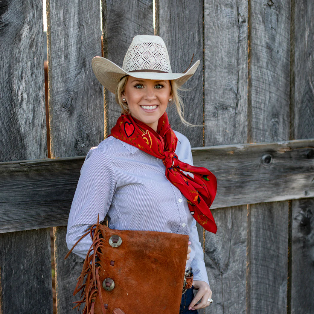 Boots – Fringe Scarves