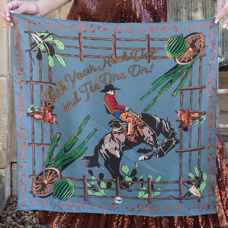 Stick Your Neck Out And Tie One On – Fringe Scarves