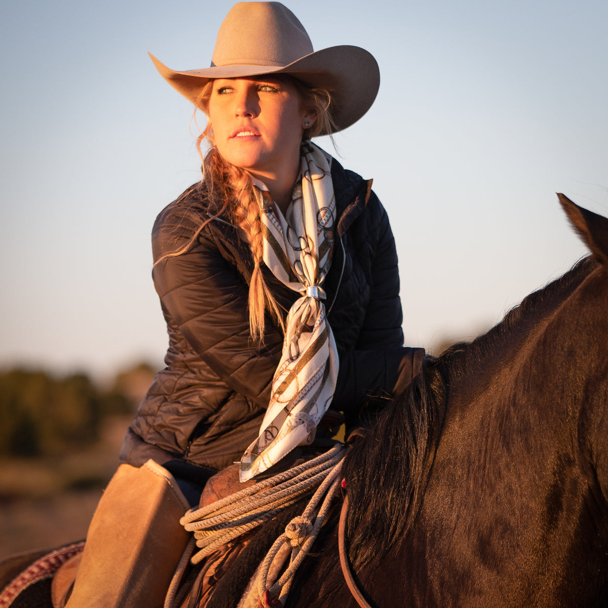 Bits - Bone – Fringe Scarves