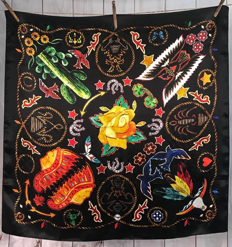 Boots – Fringe Scarves