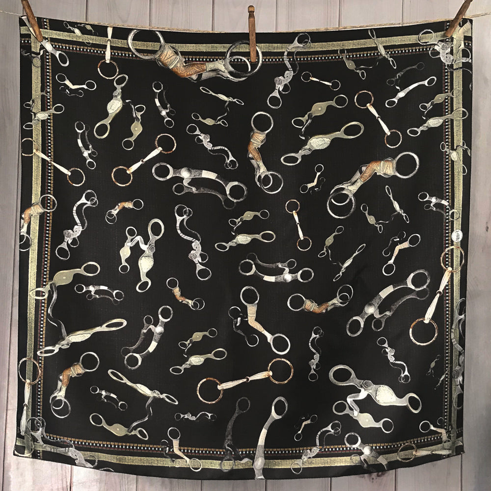 Bits - Black – Fringe Scarves