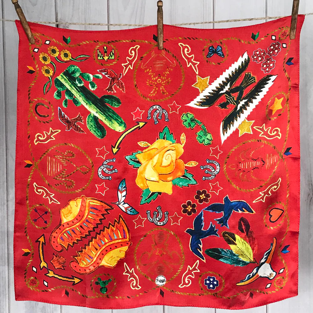 Boots – Fringe Scarves