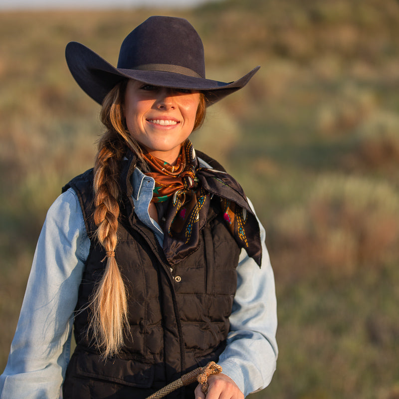 Western Yoke – Fringe Scarves