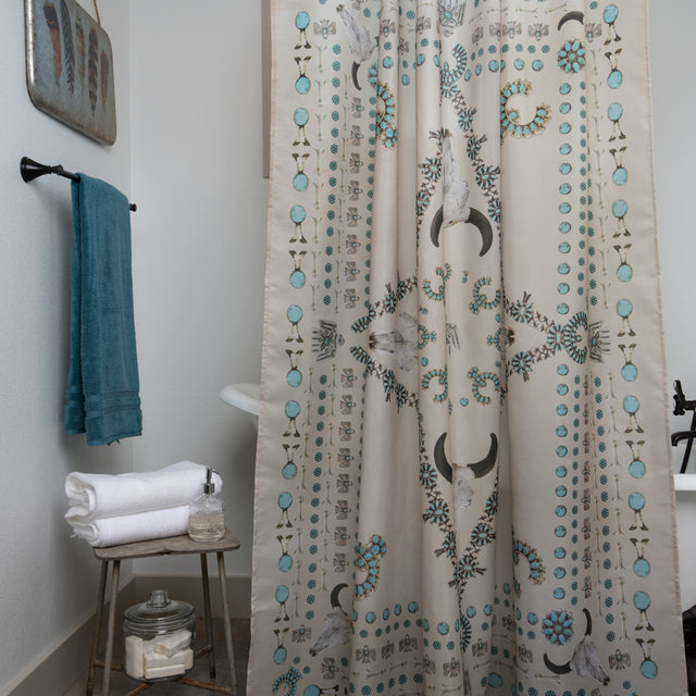 Shower Curtain - Squash Blossomed